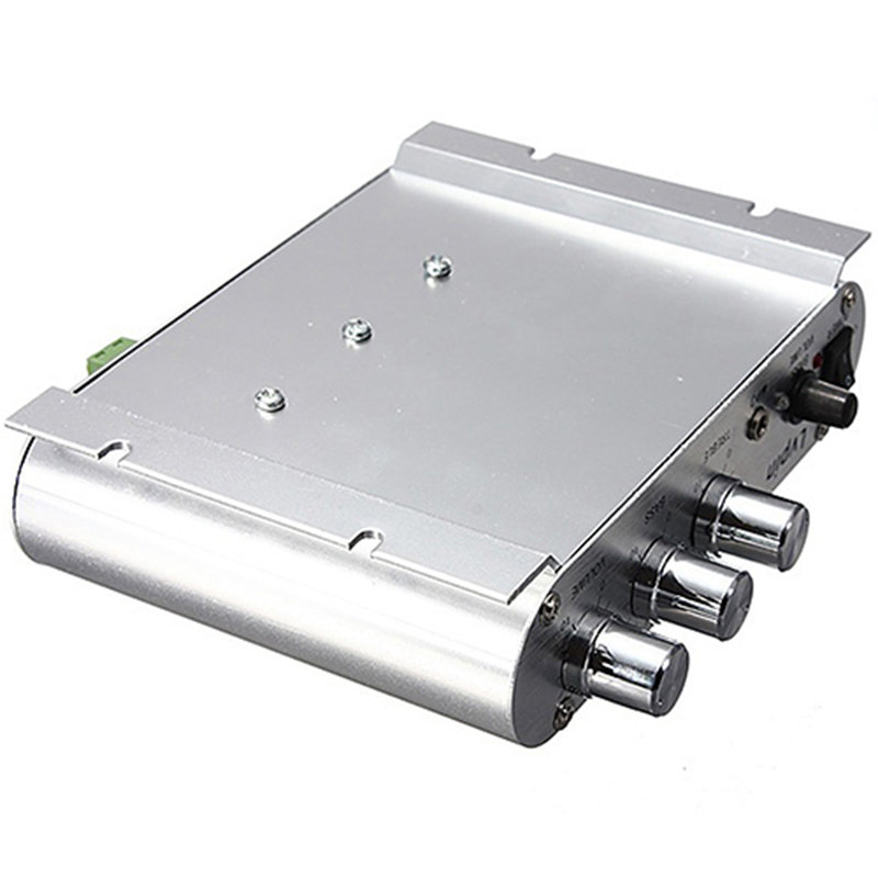 Grebest HiFi MP3 Radio Car Home Audio Stereo Bass Speaker Booster ...