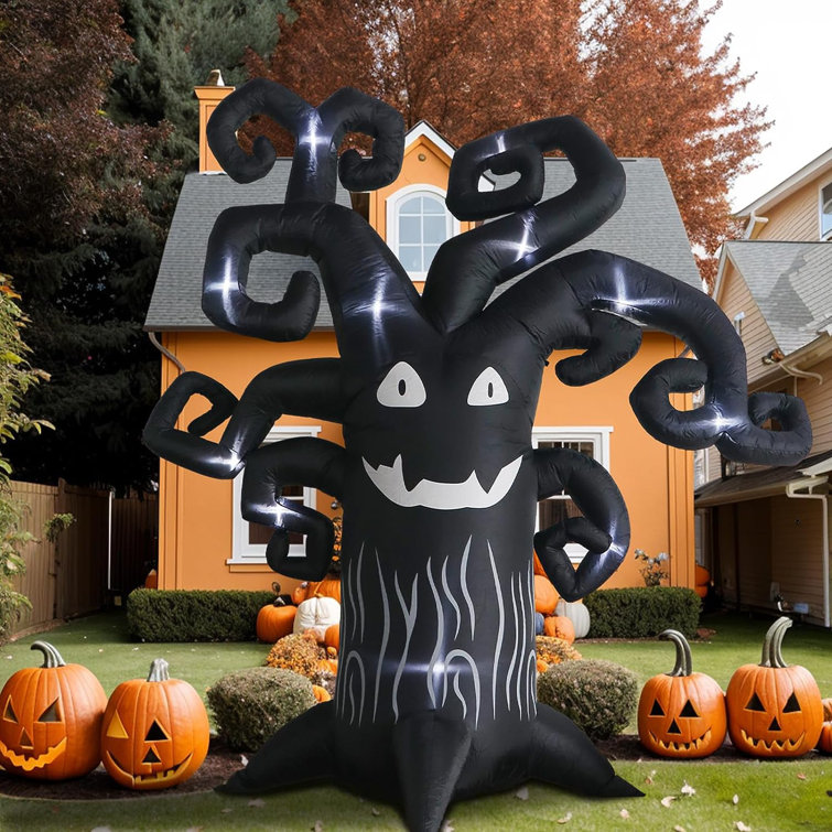 The Holiday Aisle® 8Ft Halloween Inflatables Outdoor Decorations ...