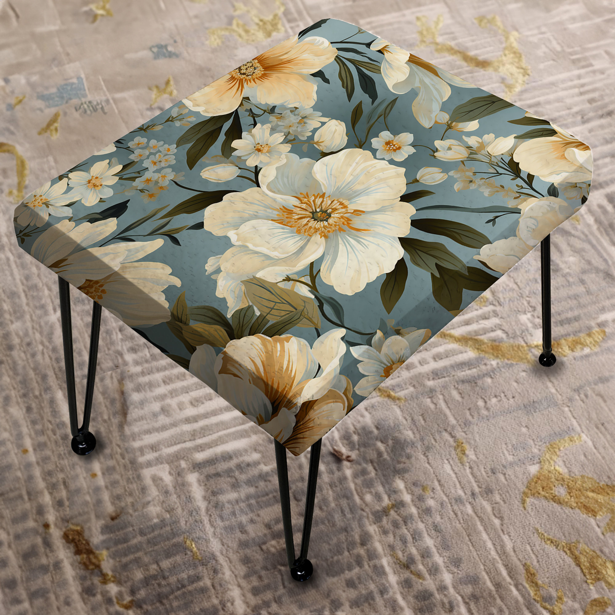 Design Art Boho Victorian Fusion Victorian Pattern II - Floral ...