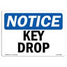 SignMission Key Drop Sign | Wayfair