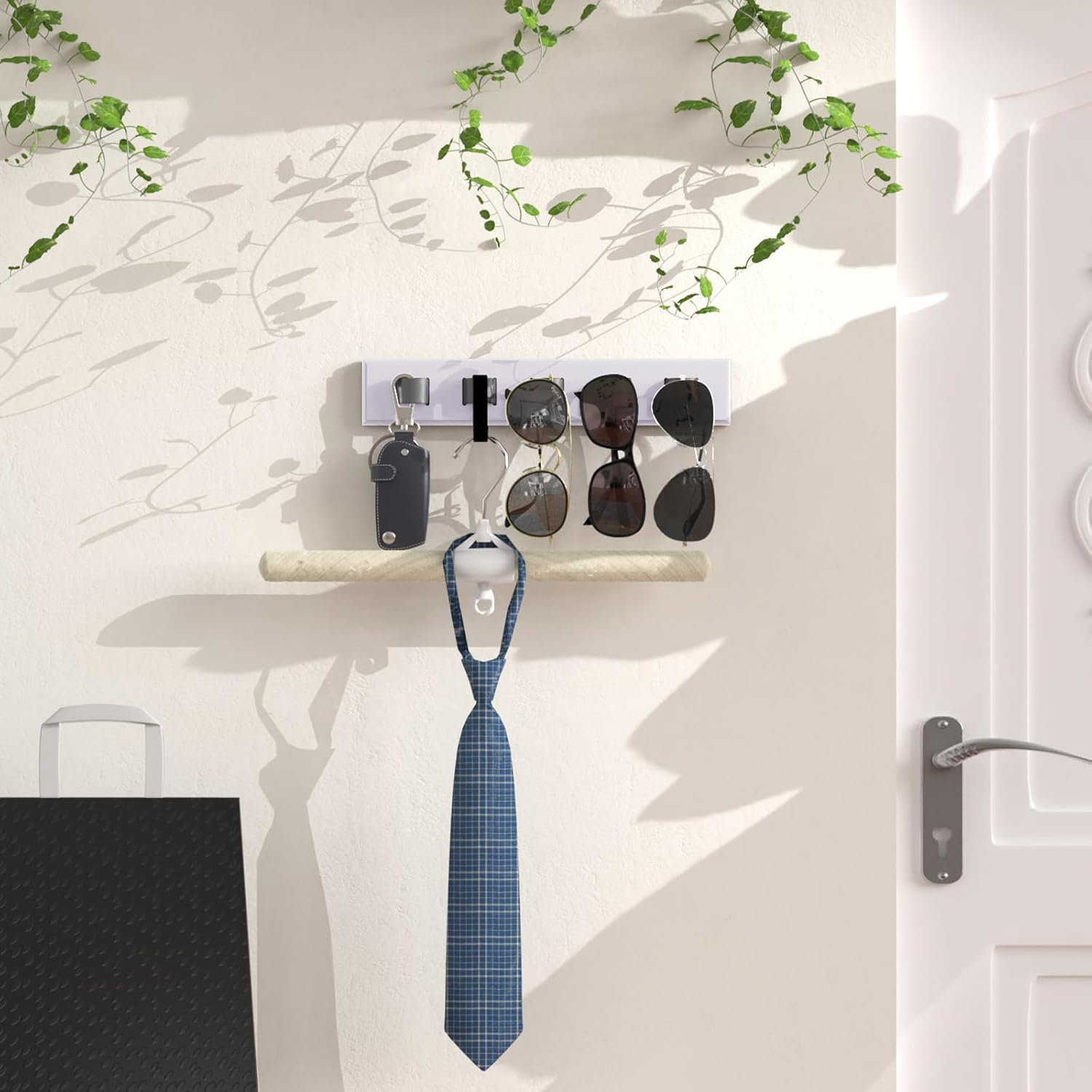 Latitude Run® 3 Pack Sunglass Organizer, Wall Mounted Sunglasses ...