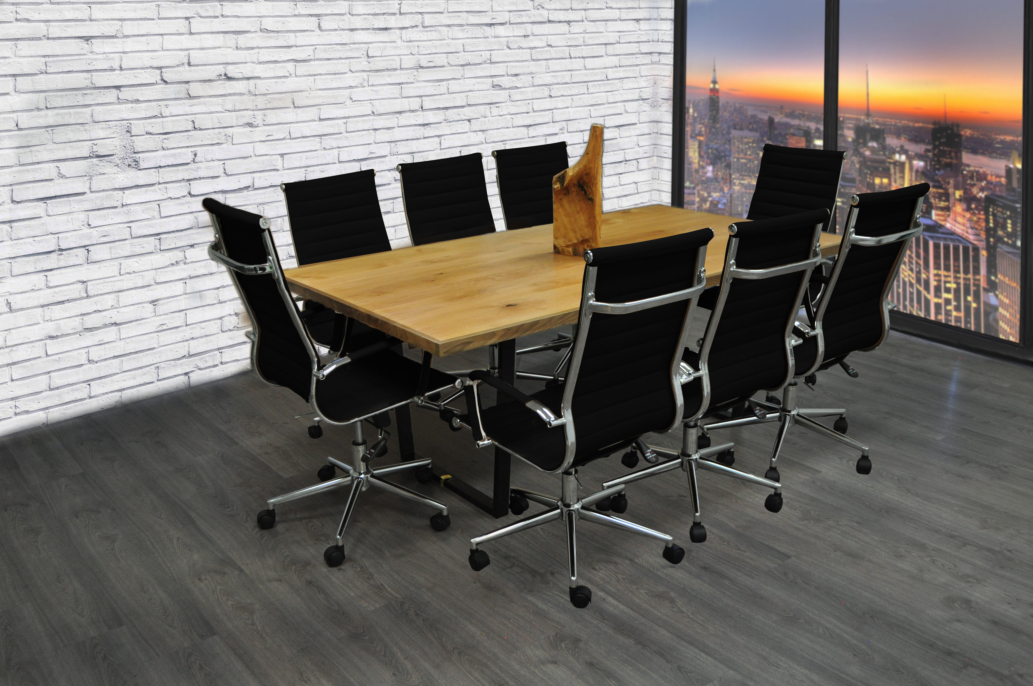 Symple Stuff Rectangular Conference Table and Chair Set | Wayfair