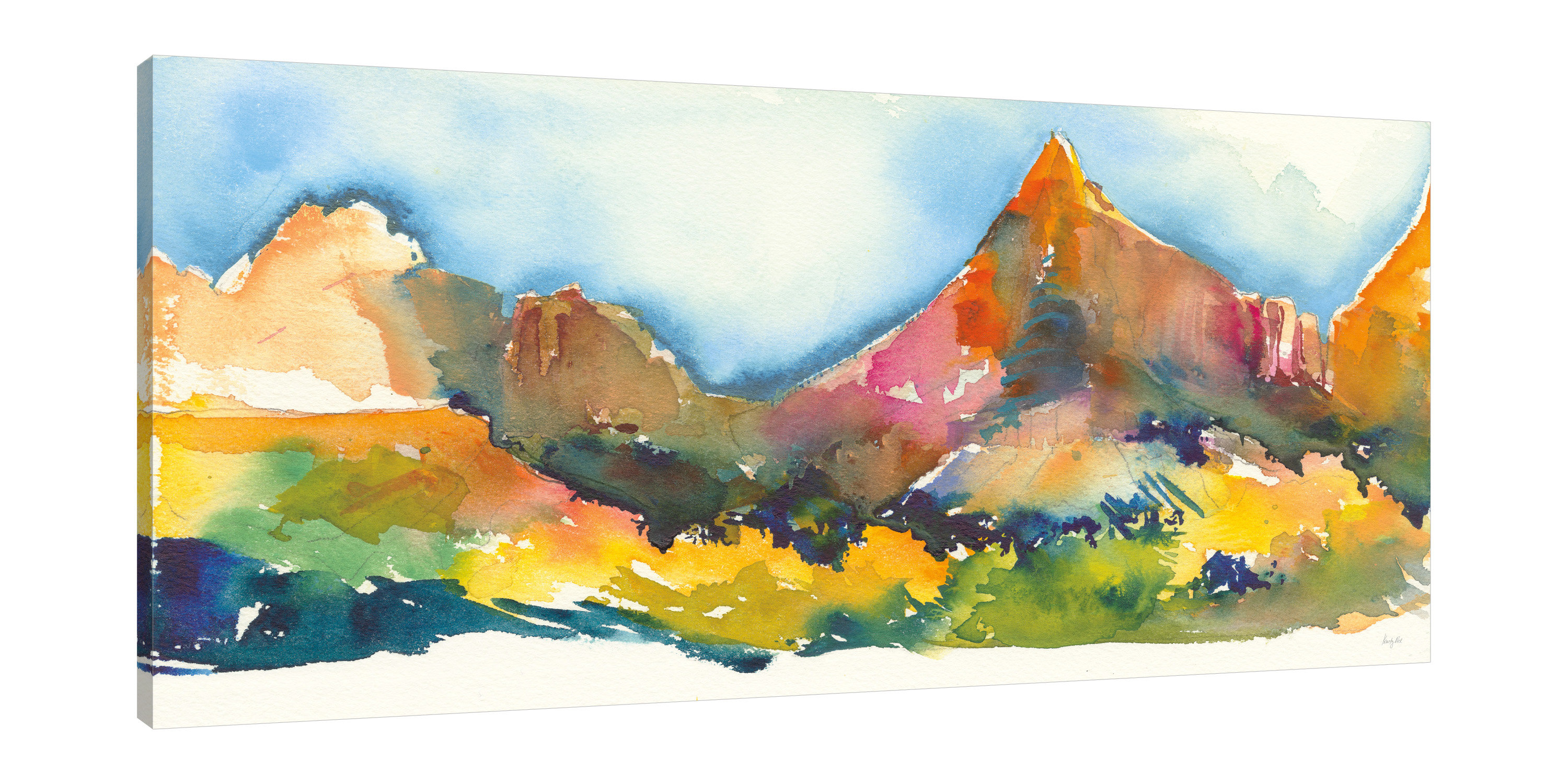 Jaxson Rea "Canyon Country" Gallery Wrapped Canvas By Kristy Rice | Wayfair