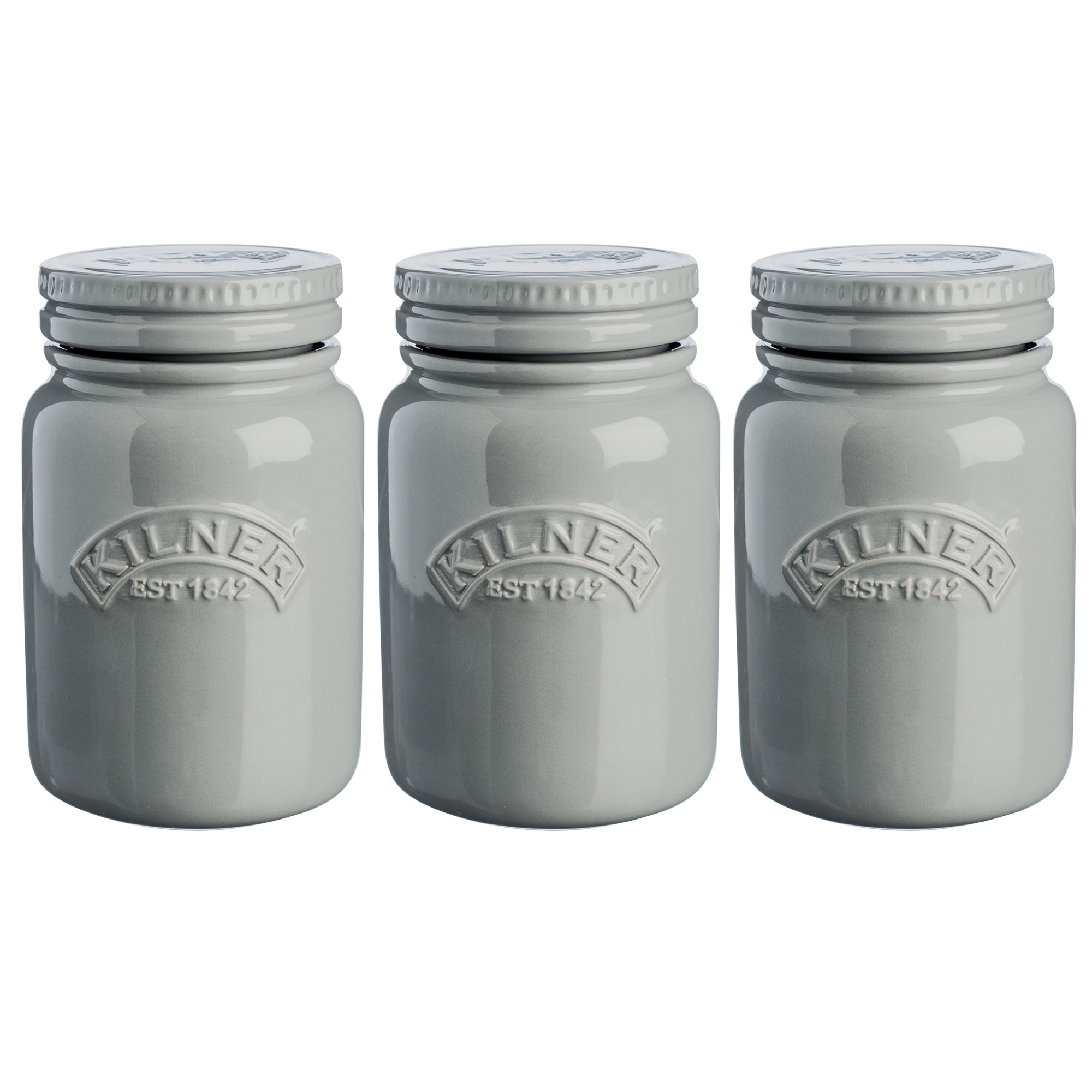 Kilner Ceramic Push Top Storage Jars | Wayfair.co.uk