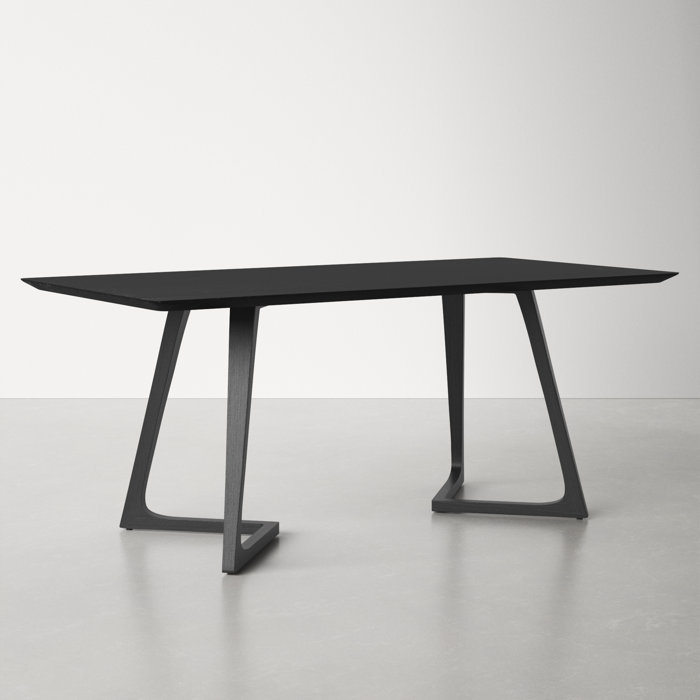 AllModern Fischer Solid Wood Dining Table & Reviews | Wayfair