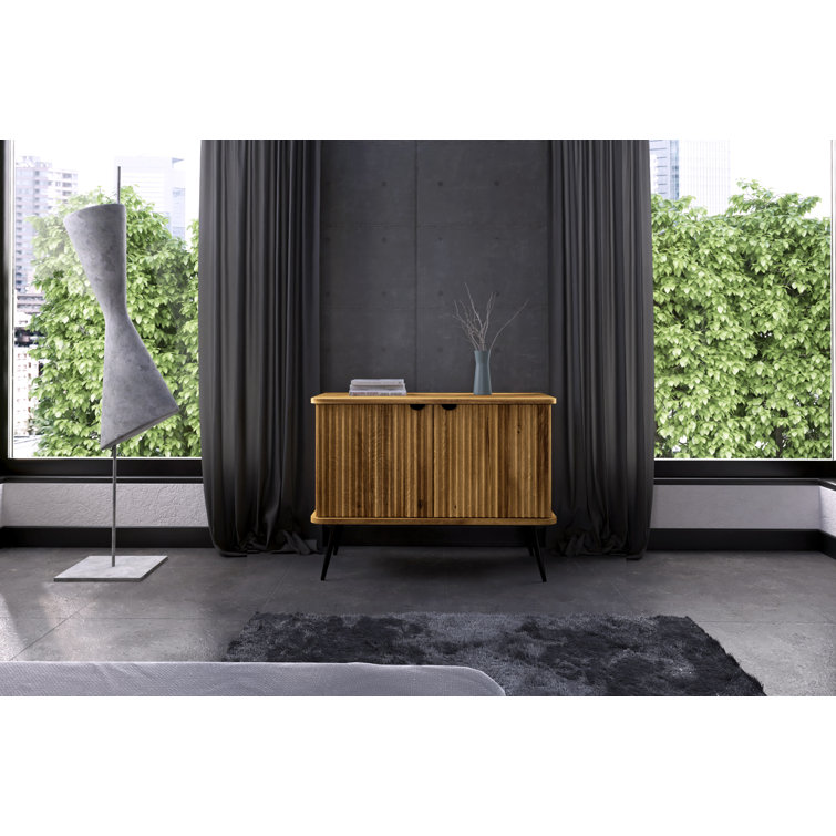 Corrigan Studio Alle Solid Wood Rectangle Cabinet Accent Chest ...