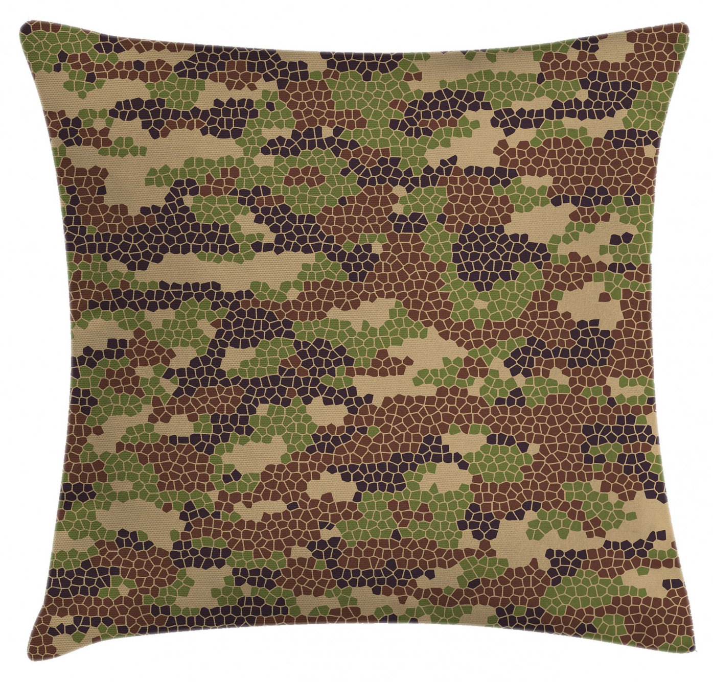 Ambesonne Indoor / Outdoor Camouflage 40" Throw Pillow Cover | Wayfair