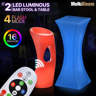 Wrought Studio™ LED Light Up Bar Stool and Table 2 Piece Set ,1 Stool ...