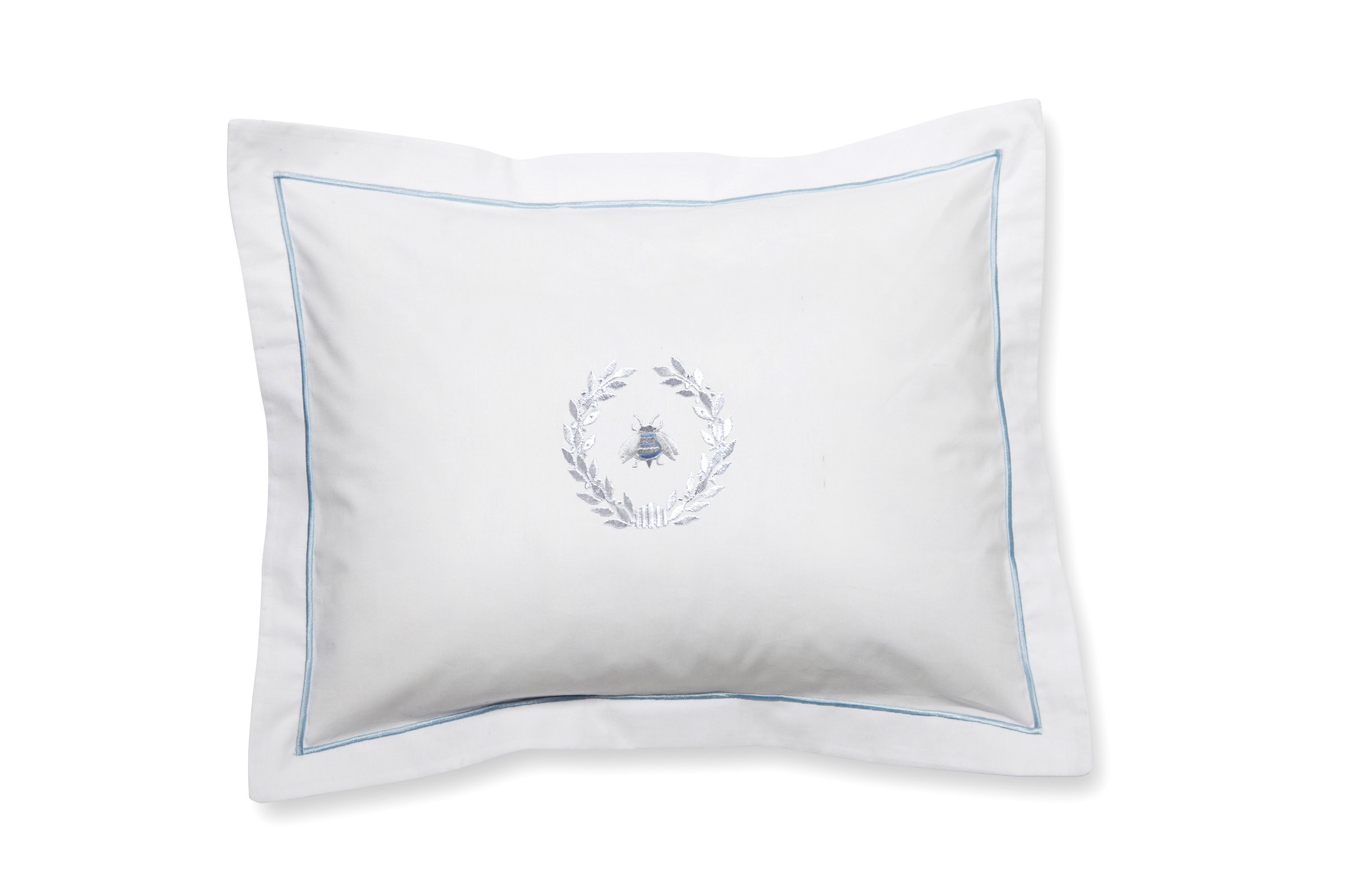 Jacaranda Living Napoleon Bee Wreath Boudoir Cotton Lumbar Pillow Cover ...