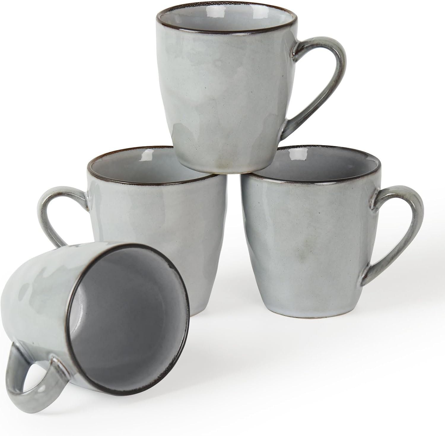 Joss & Main Leny 11.5oz Stoneware Round Coffee Mug (Set of 4) & Reviews ...