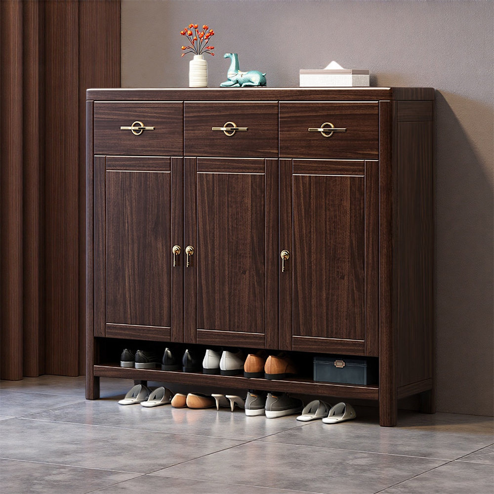 Canora Grey Aberdeen 20 Pair Shoe Storage Cabinet | Wayfair