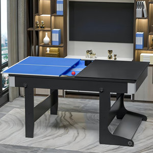 Recon Furniture 5' Multi Game Pool Table with Leg Levelers | Wayfair