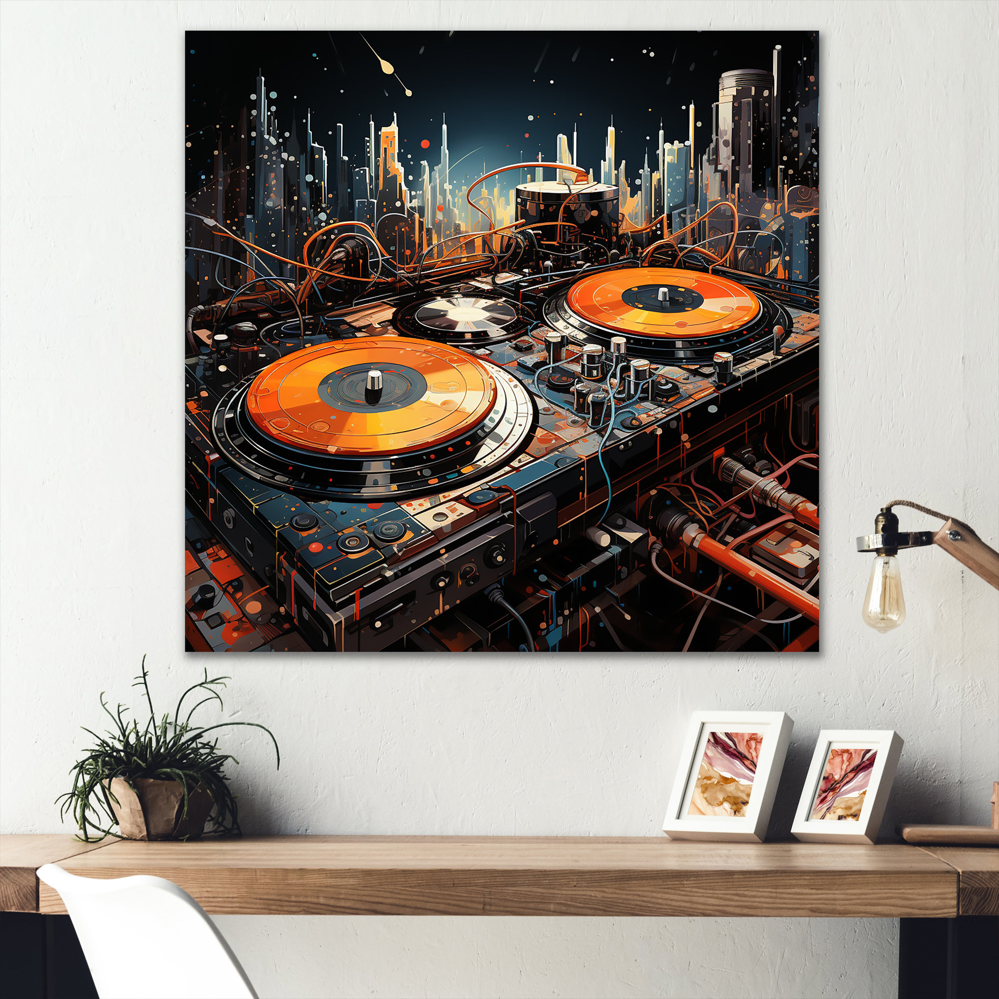 Lark Manor Multicolor Vinyl Turntables Melody II - Turntables & Boom ...