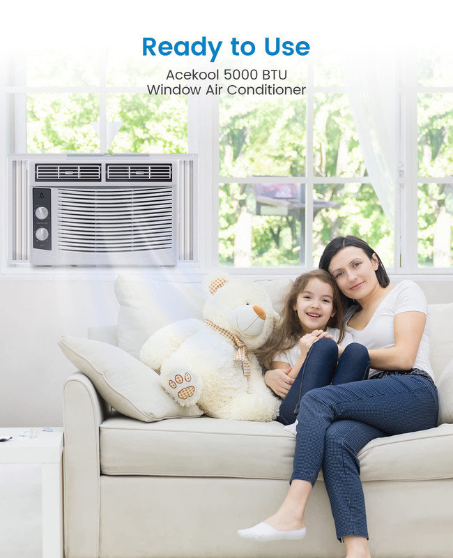 NANAN 5000 BTU Window Air Conditioner & Reviews | Wayfair