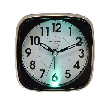 Wm Widdop Analog Quartz Alarm Tabletop Clock | Wayfair.co.uk