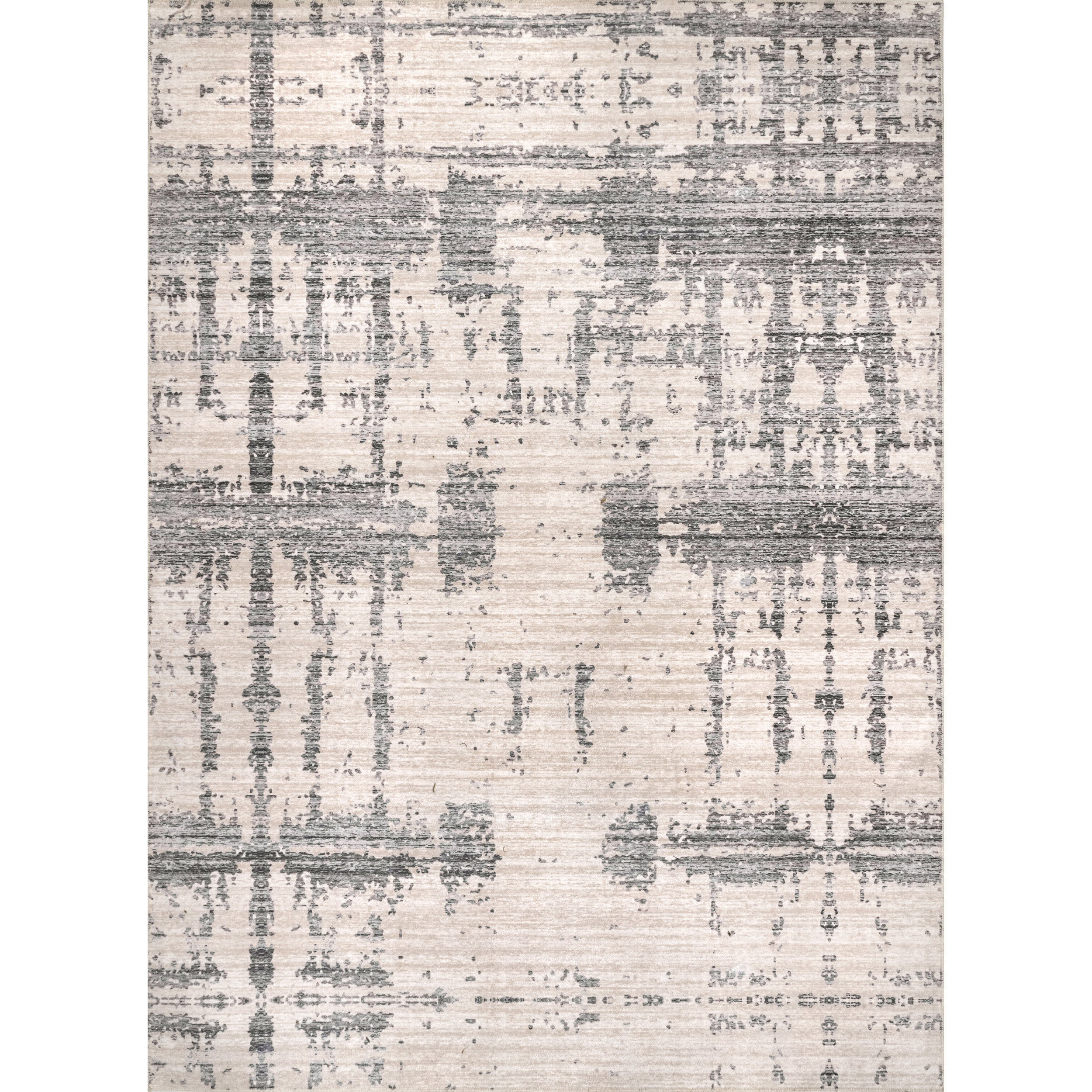 Steelside™ Sewell Abstract Machine Washable Runner Rug for Living Room ...