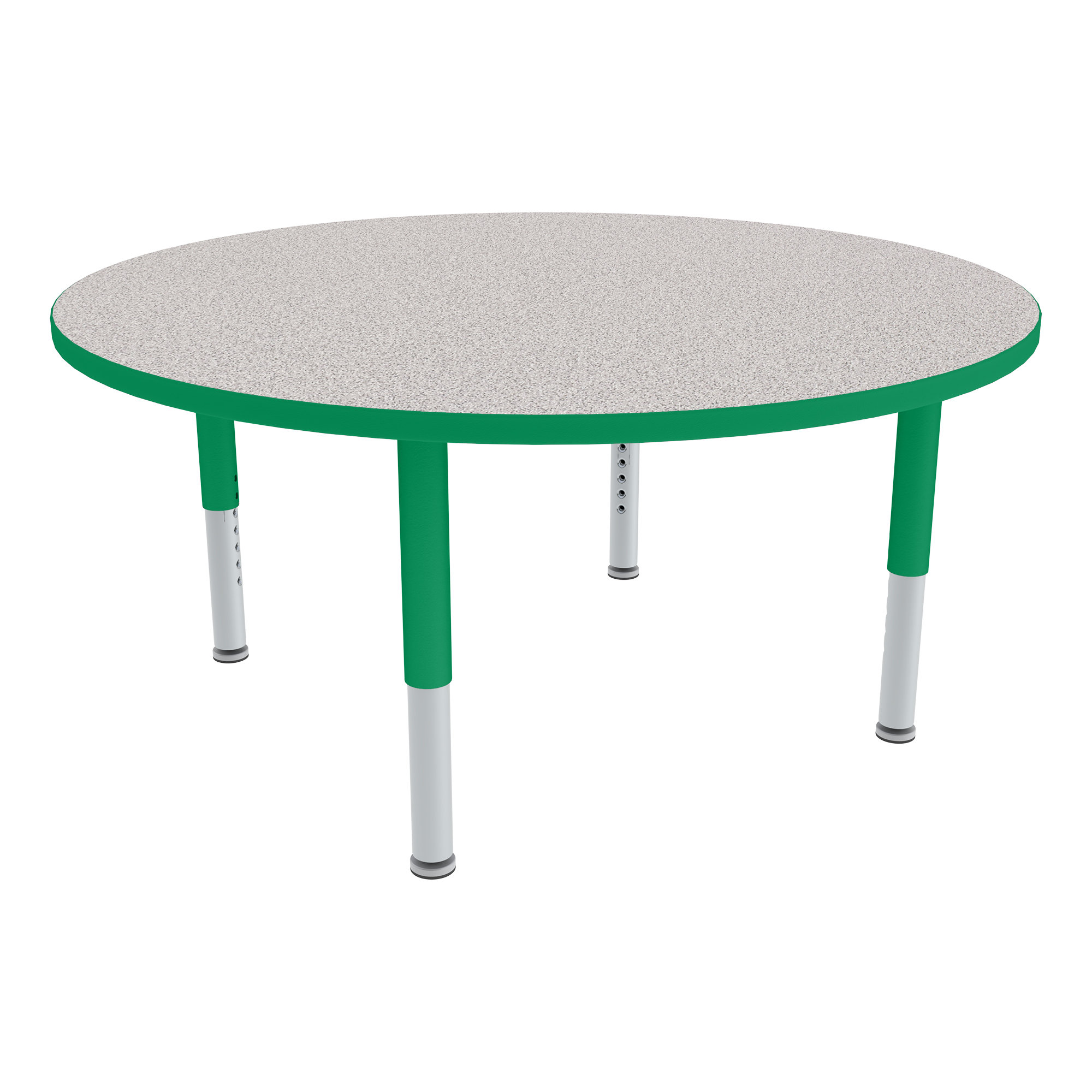 Sprogs Round Preschool Collaborative Adjustable Height Circular ...