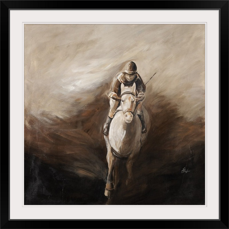 Great Big Canvas 'To the Wire by Farrell Douglass Painting Print | Wayfair