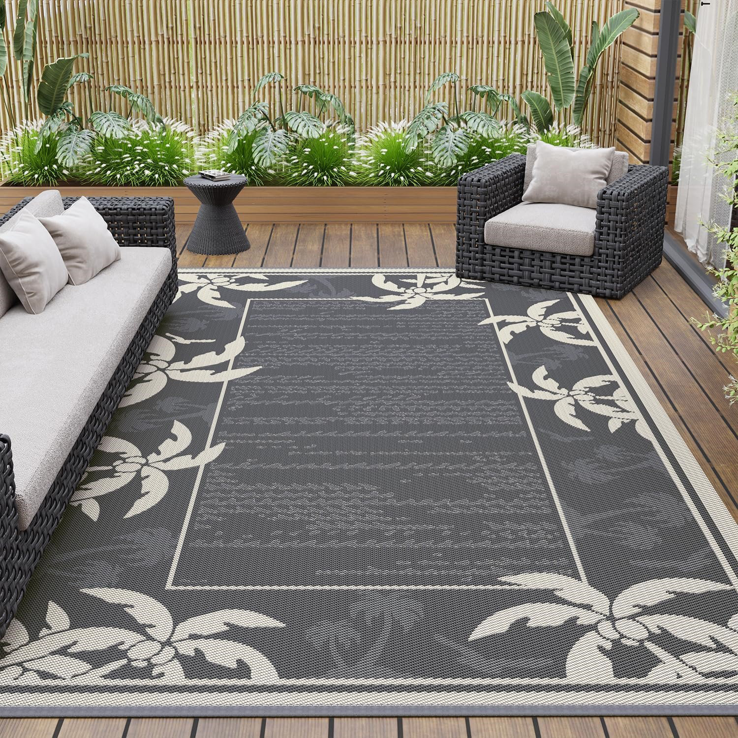 Bay Isle Home™ Outdoor-Rug 8X10 Ft Waterproof Reversible Outdoor ...