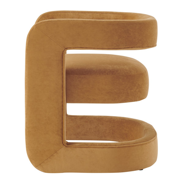 Wade Logan® Boback 27.5'' Wide Barrel Chair | Wayfair