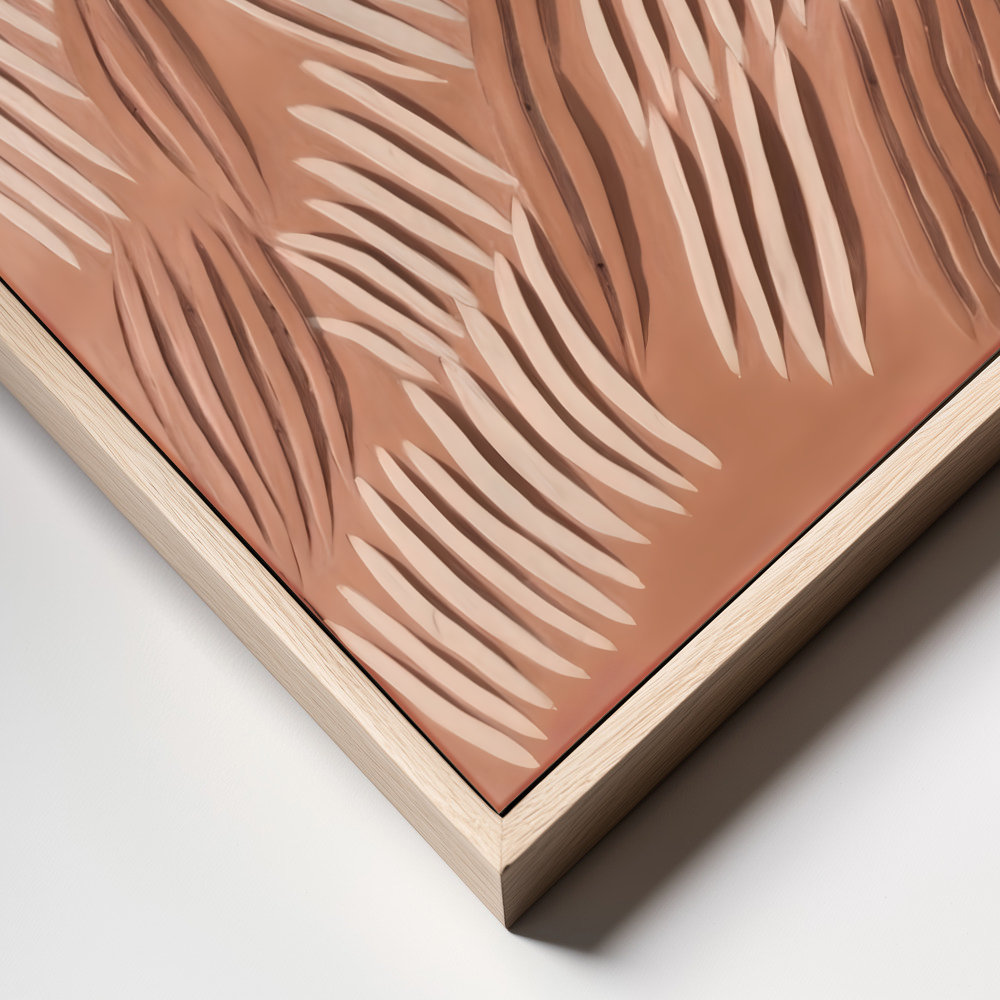 R2H Modern The Counting I by Alma – Minimalist Terracotta Abstract Wall ...