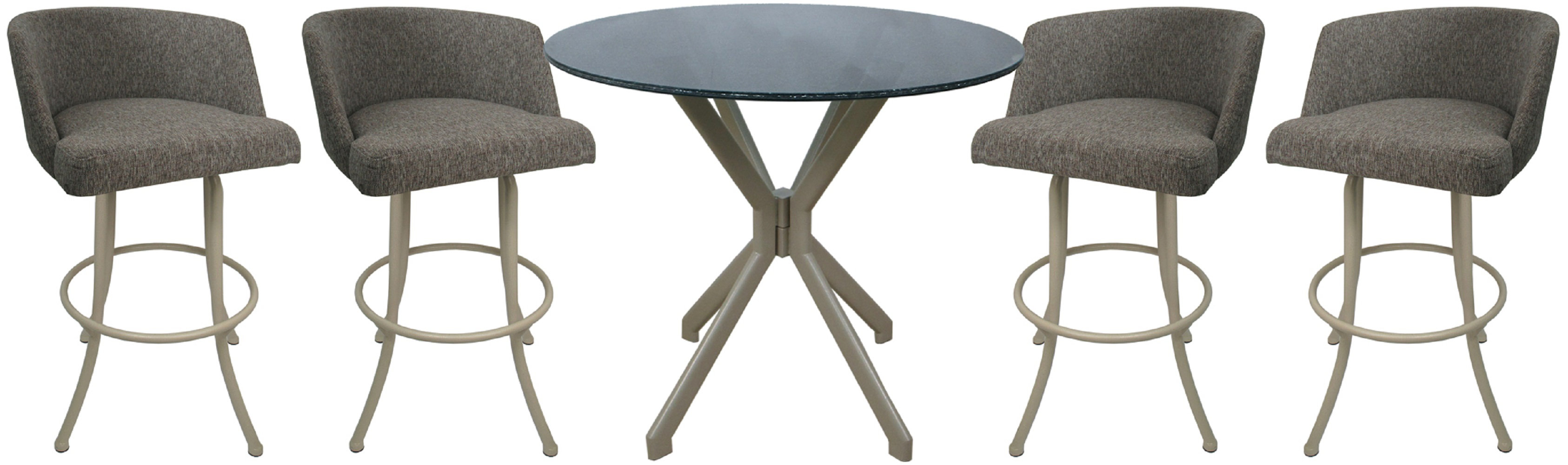 Red Barrel Studio® Merritt 4 - Person Counter Height Dining Set | Wayfair