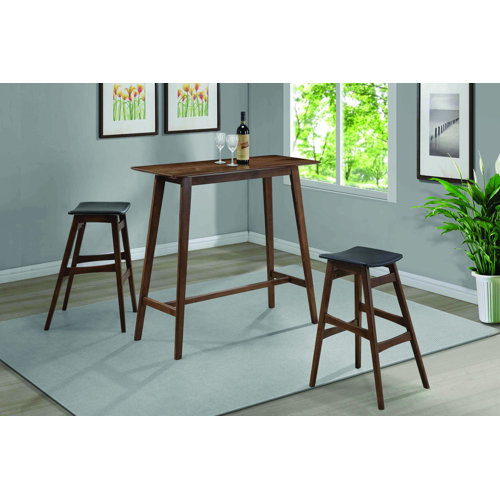 Gracie Oaks Loic Bar Height Dining Table | Wayfair