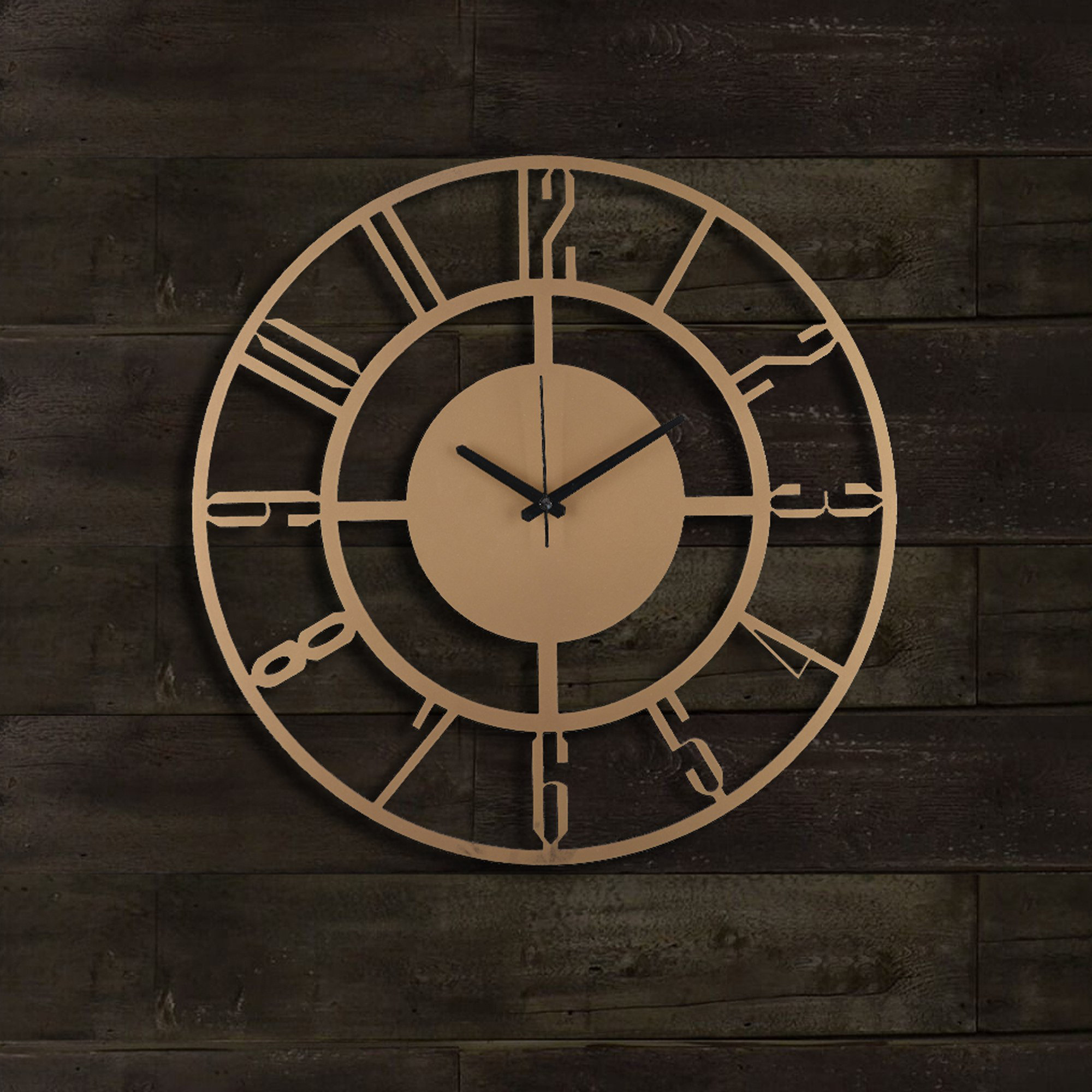 Borough Wharf Amarmula Metal Wall Clock | Wayfair.co.uk