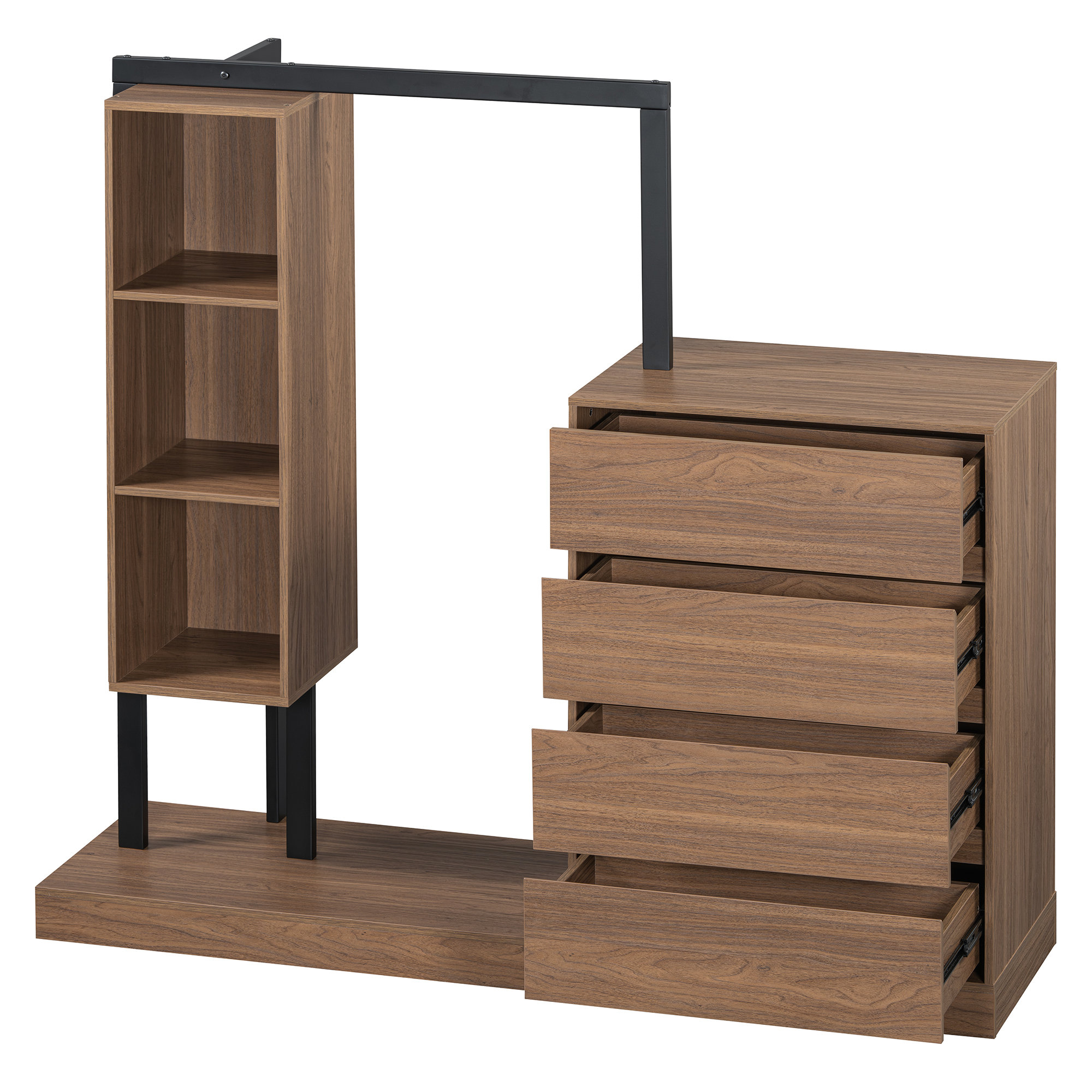 Wrought Studio Modern Minimalist Armoire Wardrobe - Wayfair Canada
