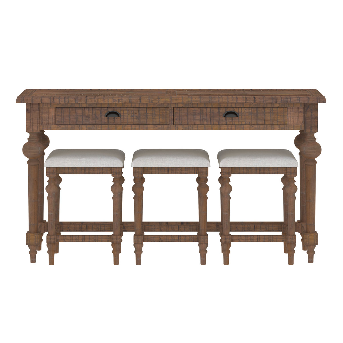 Three Posts™ Clintwood French Country Style Storage Console Table and ...