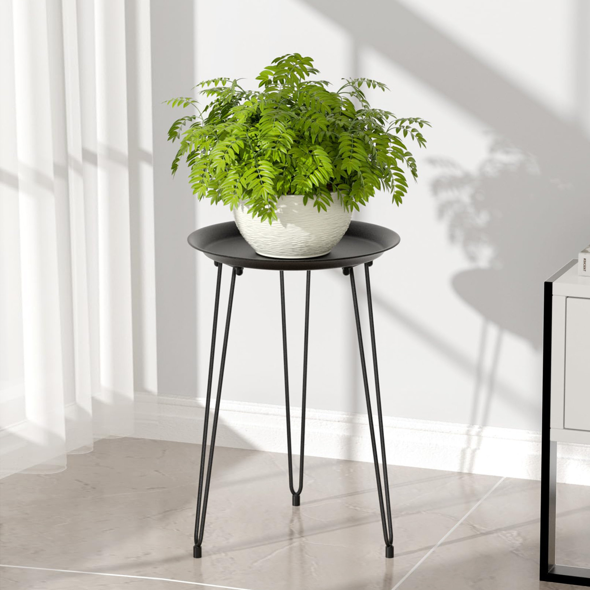 ENCORE CABINETRY INC. Round Plant Table - Wayfair Canada