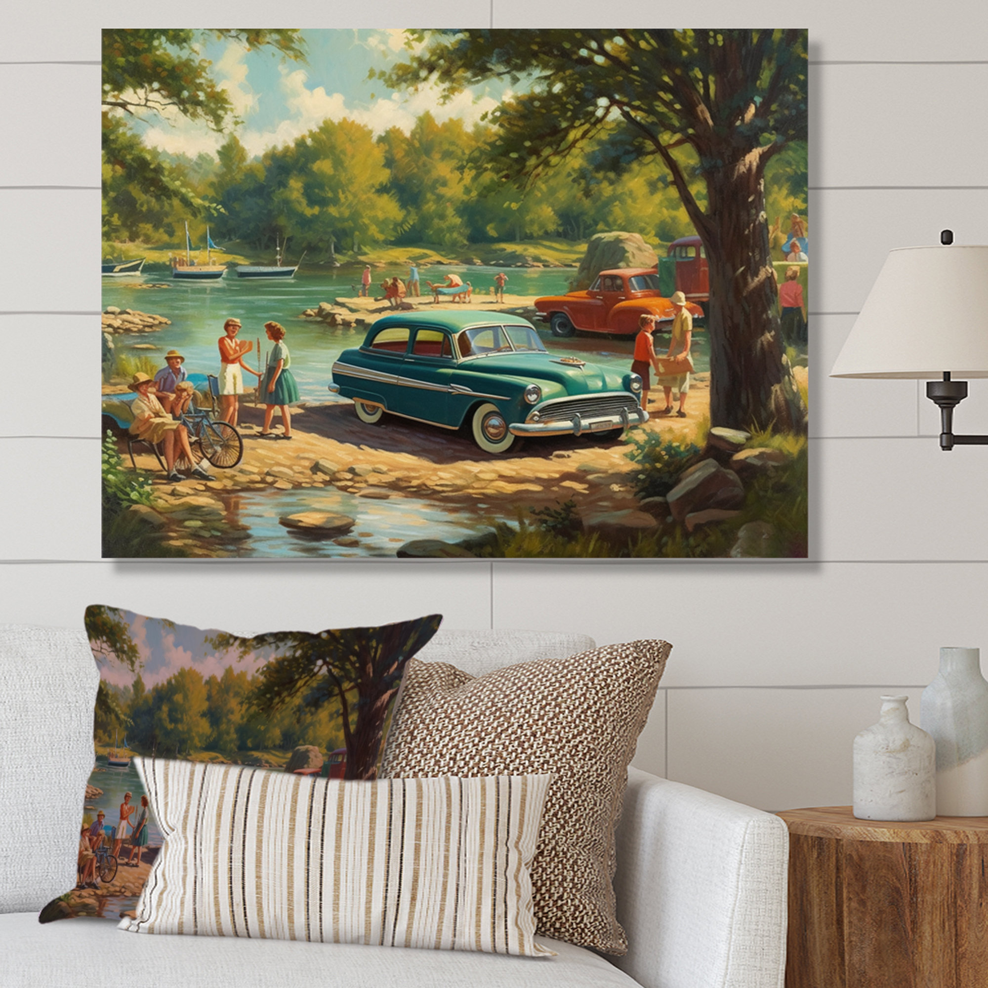 Red Barrel Studio® Rohena Flashback To Summer Vacation By The Lake III ...