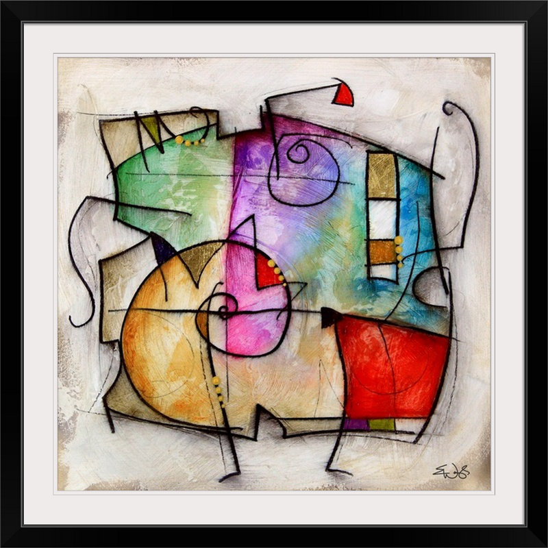 George Oliver 'Galaxy II' by Eric Waugh Graphic Art Print & Reviews ...