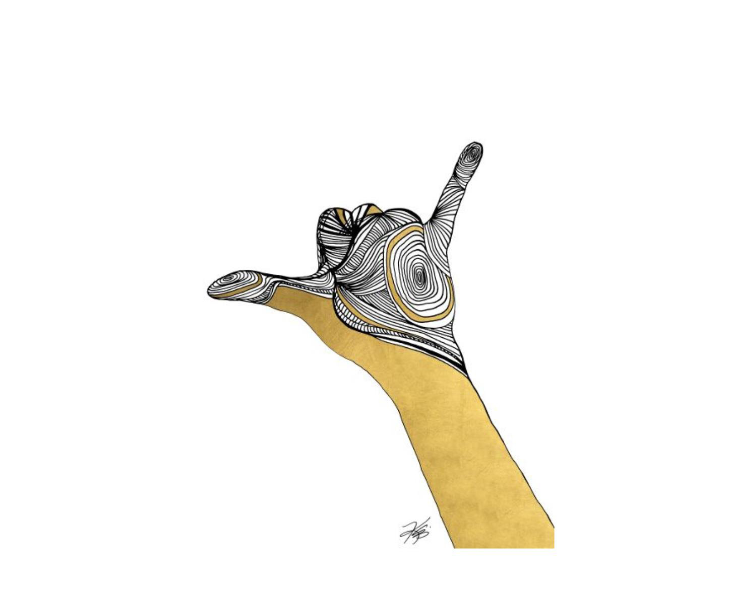 Chelsea Art Studio Sign Language V by Kelli Ellis - Graphic Art | Wayfair