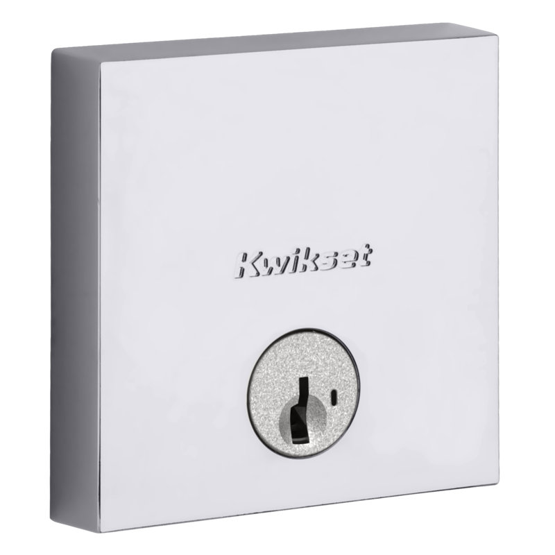 Kwikset One Sided Deadbolt & Reviews | Wayfair