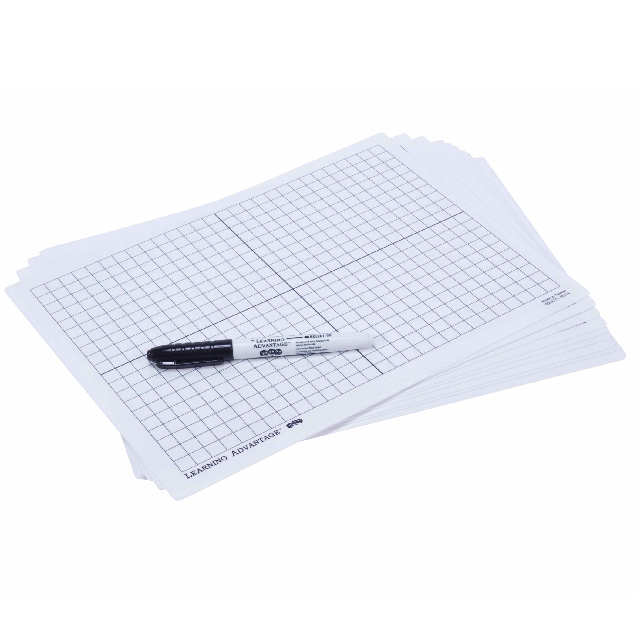 Learning Advantage X-Y Axis Dry Erase Grid Board | Wayfair
