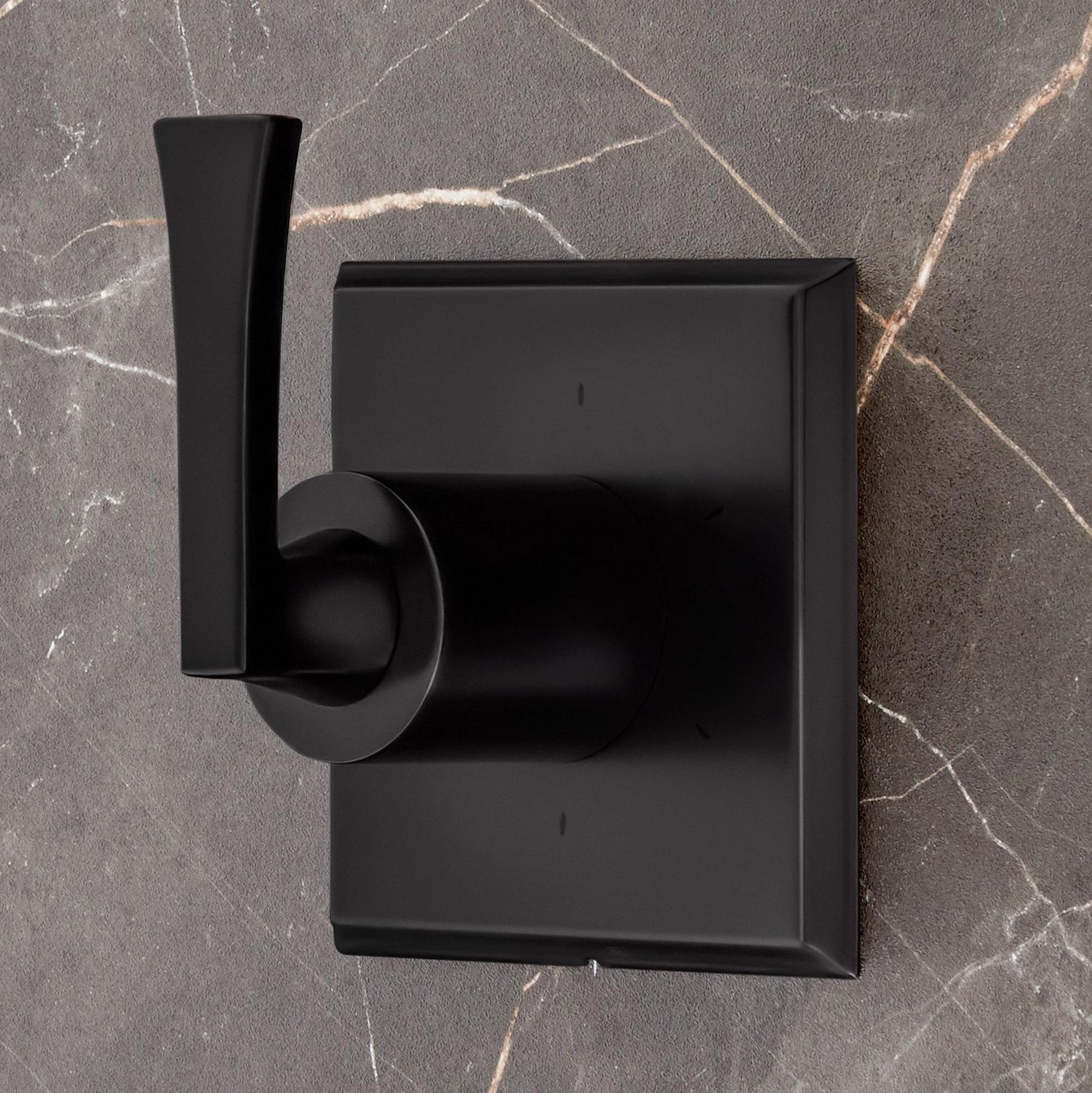 Signature Hardware Vilamonte In-Wall Shower Diverter with Valve - Matte ...
