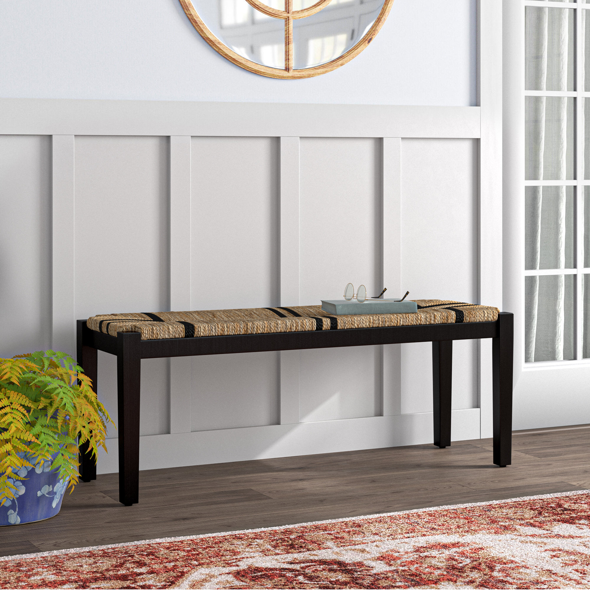 Sand & Stable Dothen Solid Wood Bench & Reviews | Wayfair