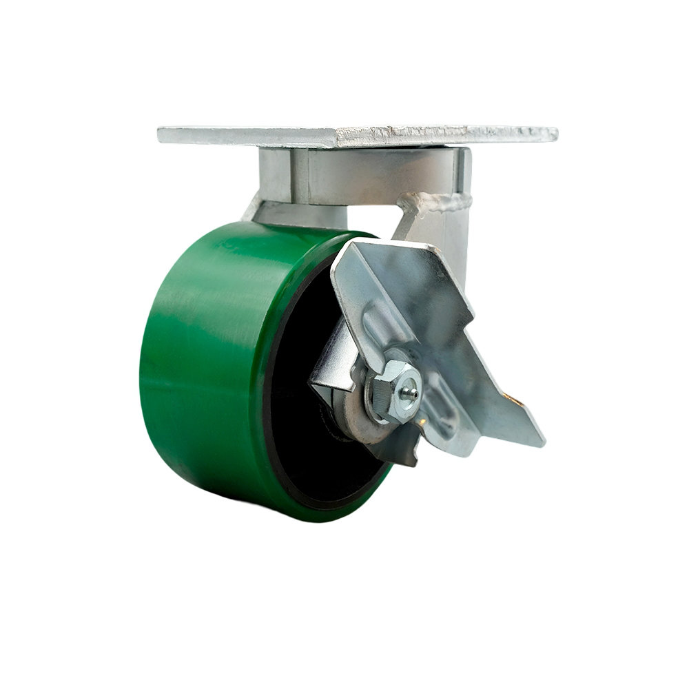 Service Caster Heavy Duty Poly on Cast Iron Caster - Wayfair Canada