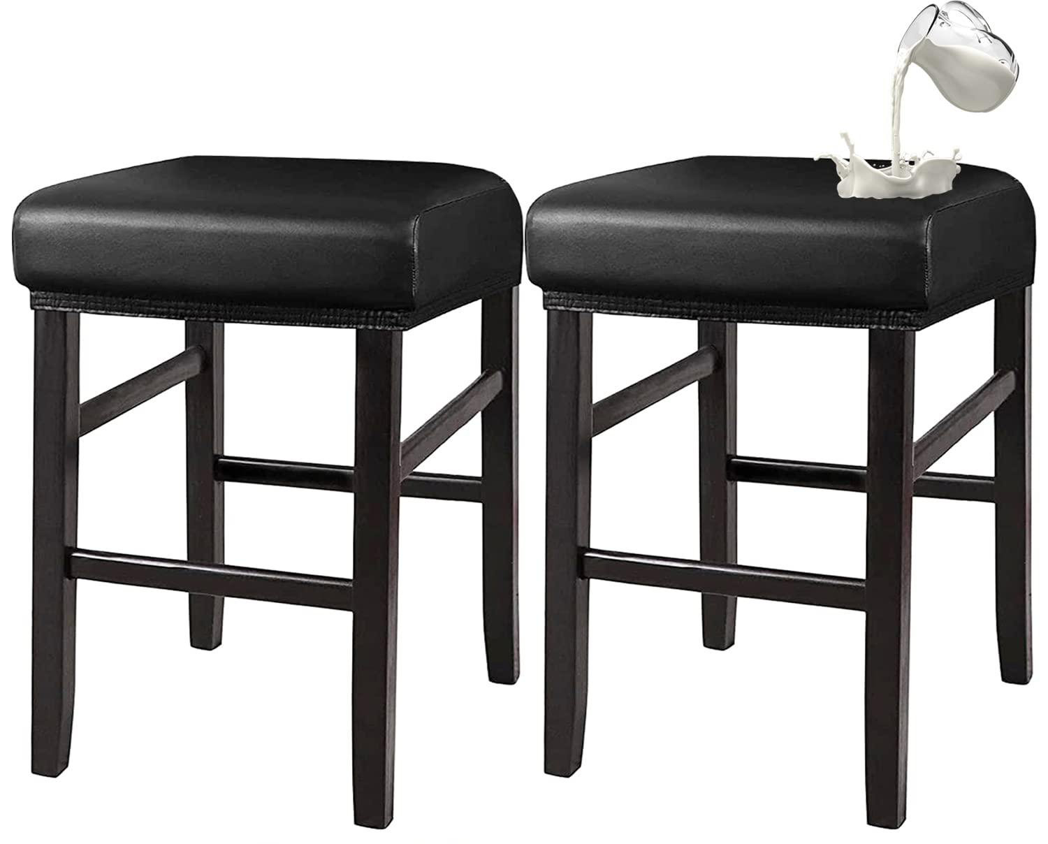 Latitude Run® Stool Covers Rectangle, Stretch Waterproof PU Rectangle ...