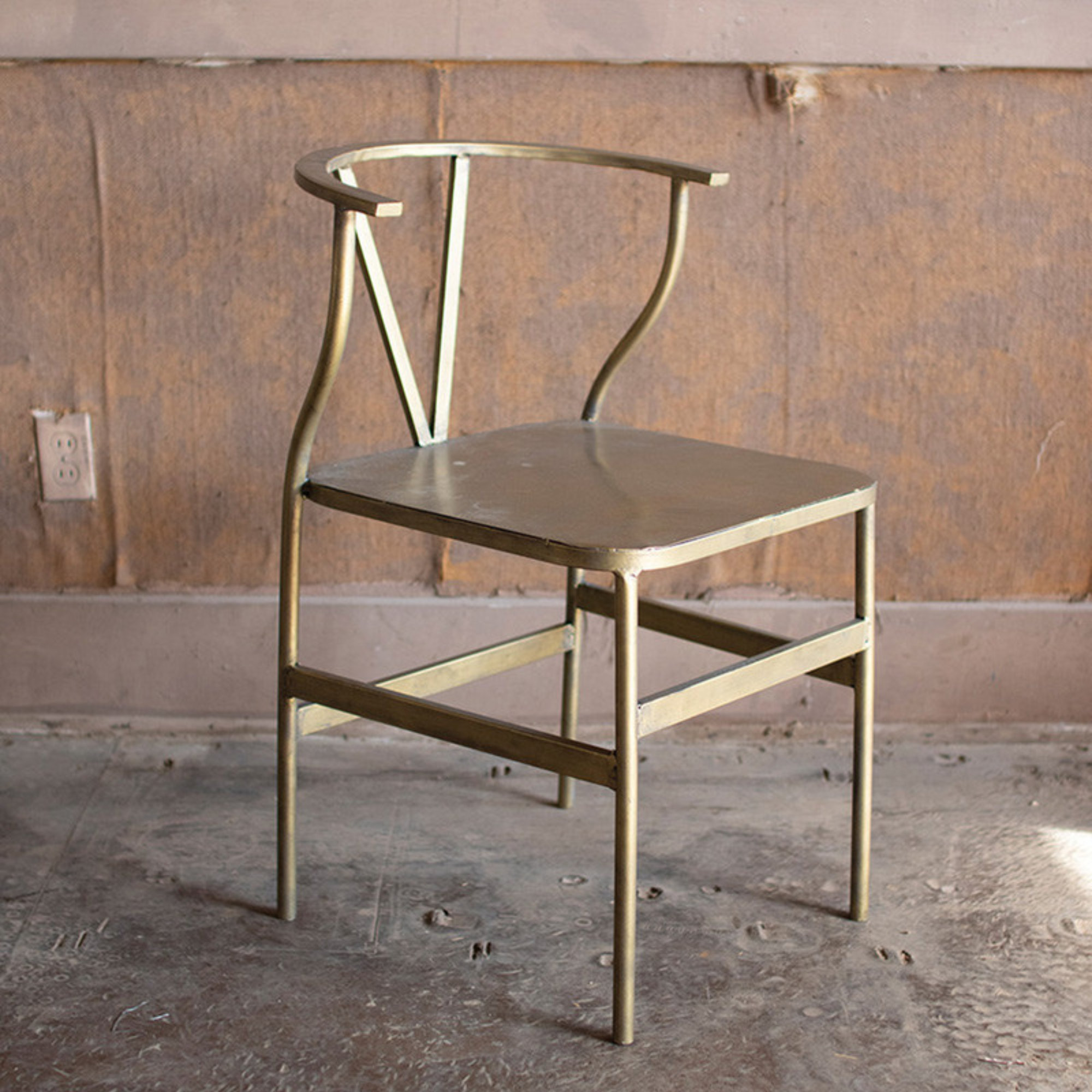 17 Stories Asia Metal Side Chair Dining Chair | Wayfair