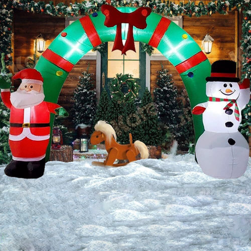 The Holiday Aisle® PMU Christmas - Holiday Inflatable Decorations 6ft ...