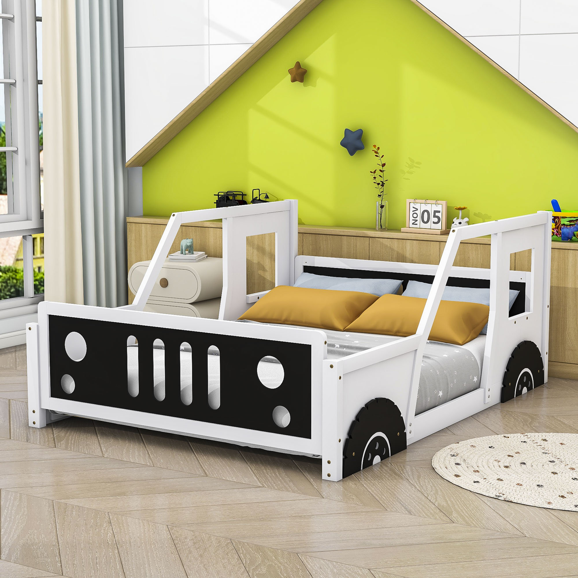 Zoomie Kids Abimelec Full Cars Bed & Reviews - Wayfair Canada