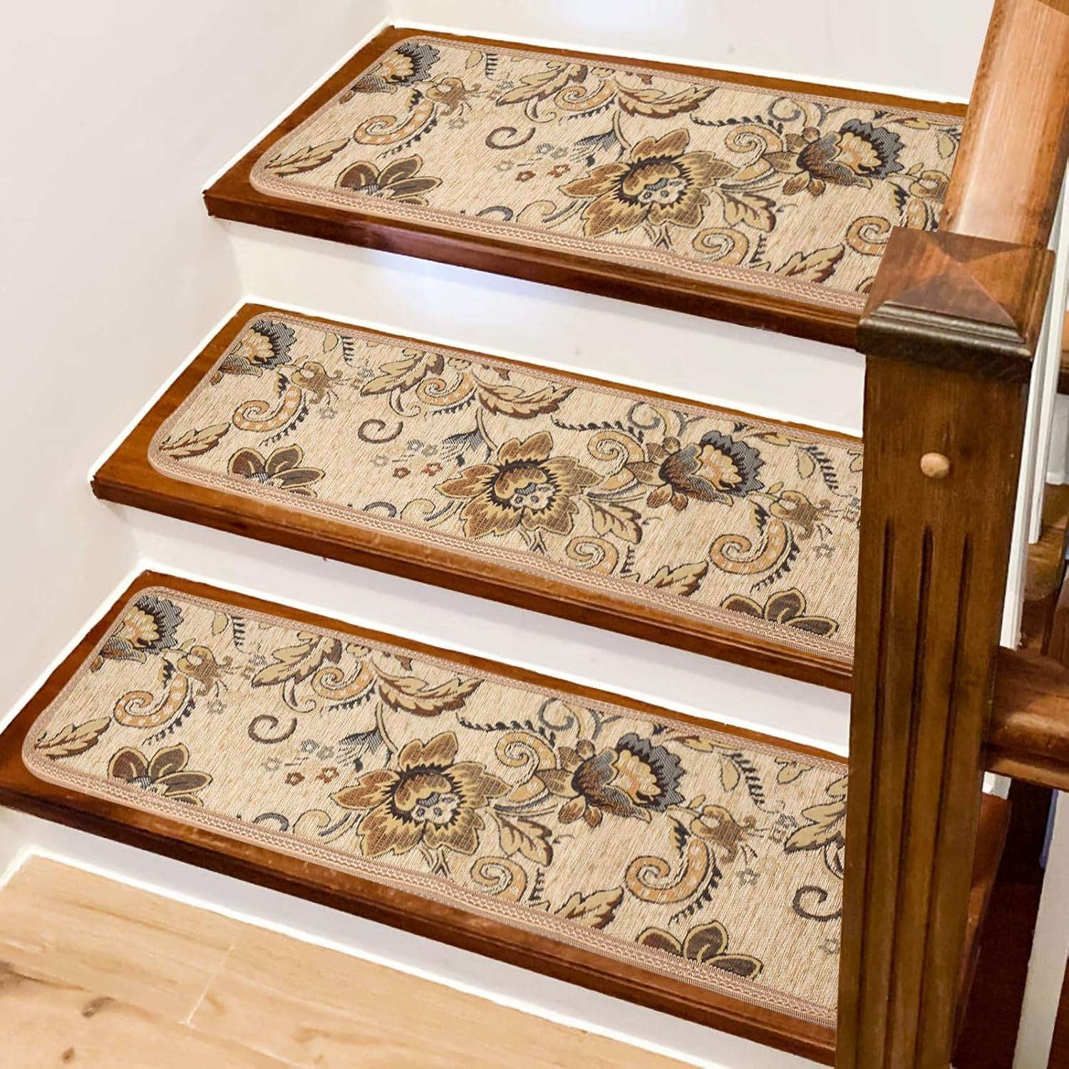 Latitude Run® New Knitting Technology Non-Slip Carpet Stair Treads ...