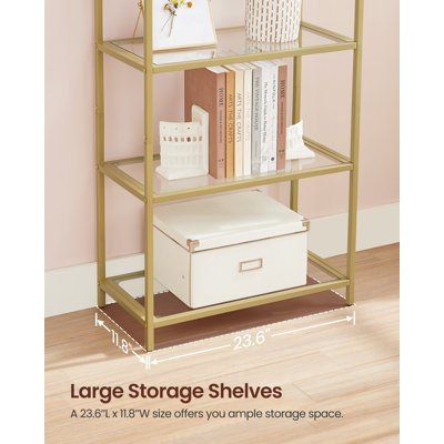 Willa Arlo Interiors Sheffield 62.7H* 23.6W Etagere Bookcase & Reviews ...