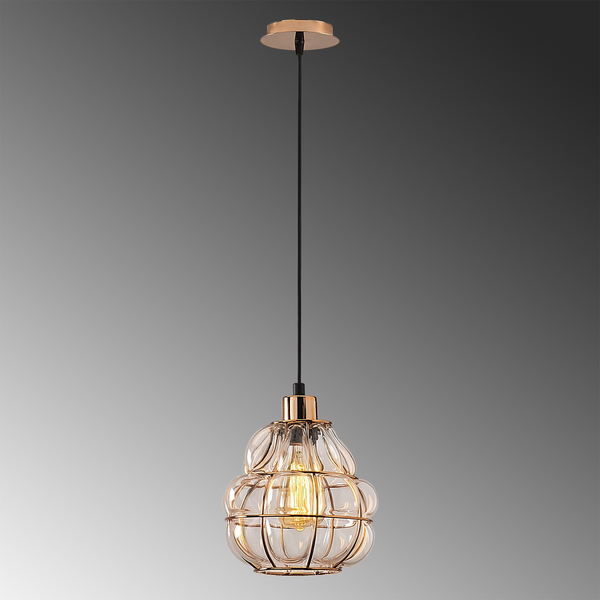 East Urban Home Mclain 1 - Light Unique Geometric Pendant | Wayfair