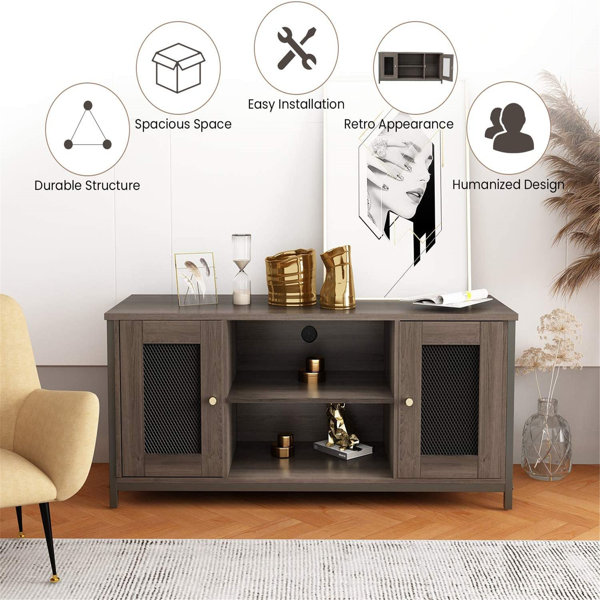17 Stories Javanta 42.9'' Media Console | Wayfair