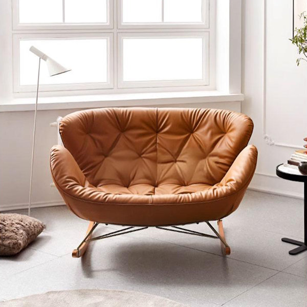 ChairVogue Light Luxury Home Leisure Double Rocking Chair Rocking Chair ...