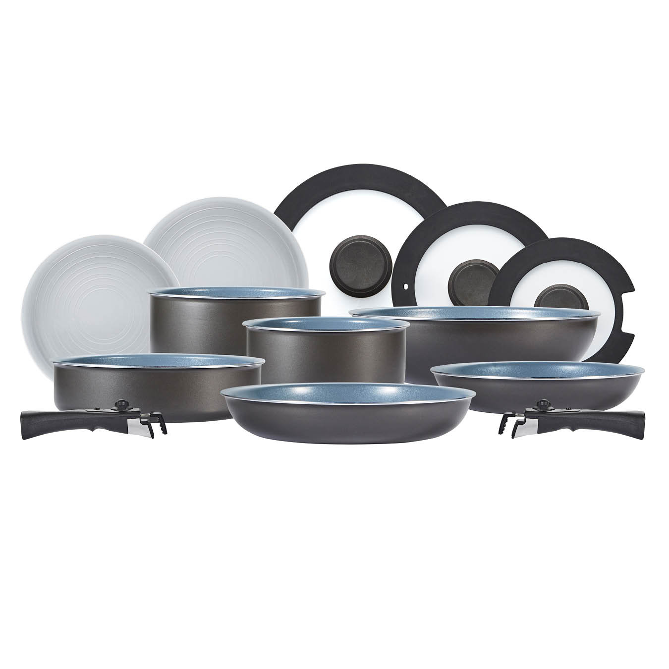 Tower Freedom T800200 13 Piece Cookware Set with Ceramic Coating ...