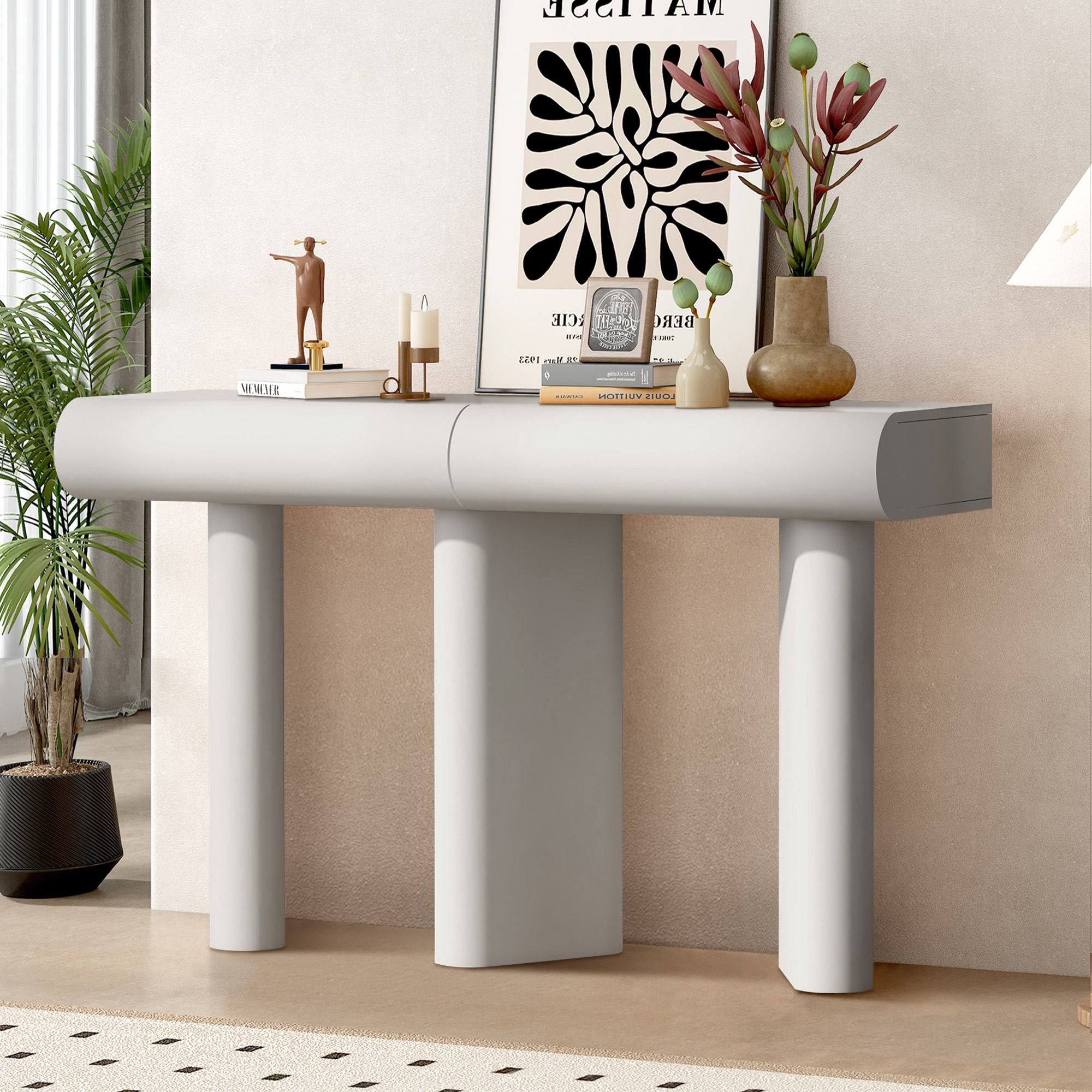 Latitude Run® Beaumont 47.6'' Console Table | Wayfair